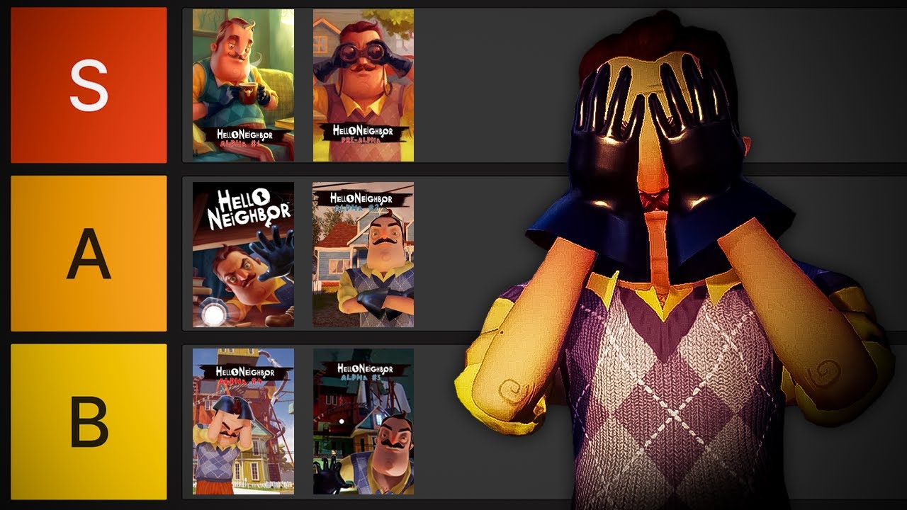 Ranking EVERY Hello Neighbor Game... - YouTube
