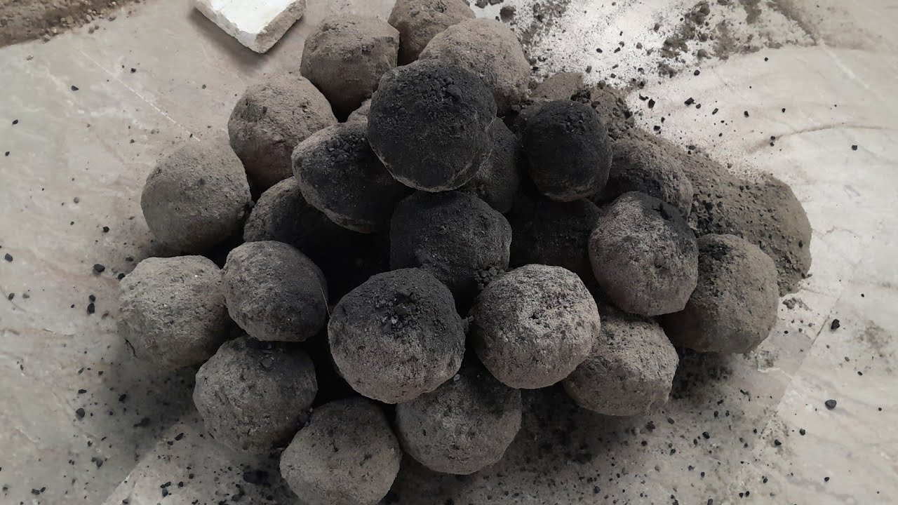 Smashing series part 2 ☠️|Charcoal balls little bit hard and wet ...