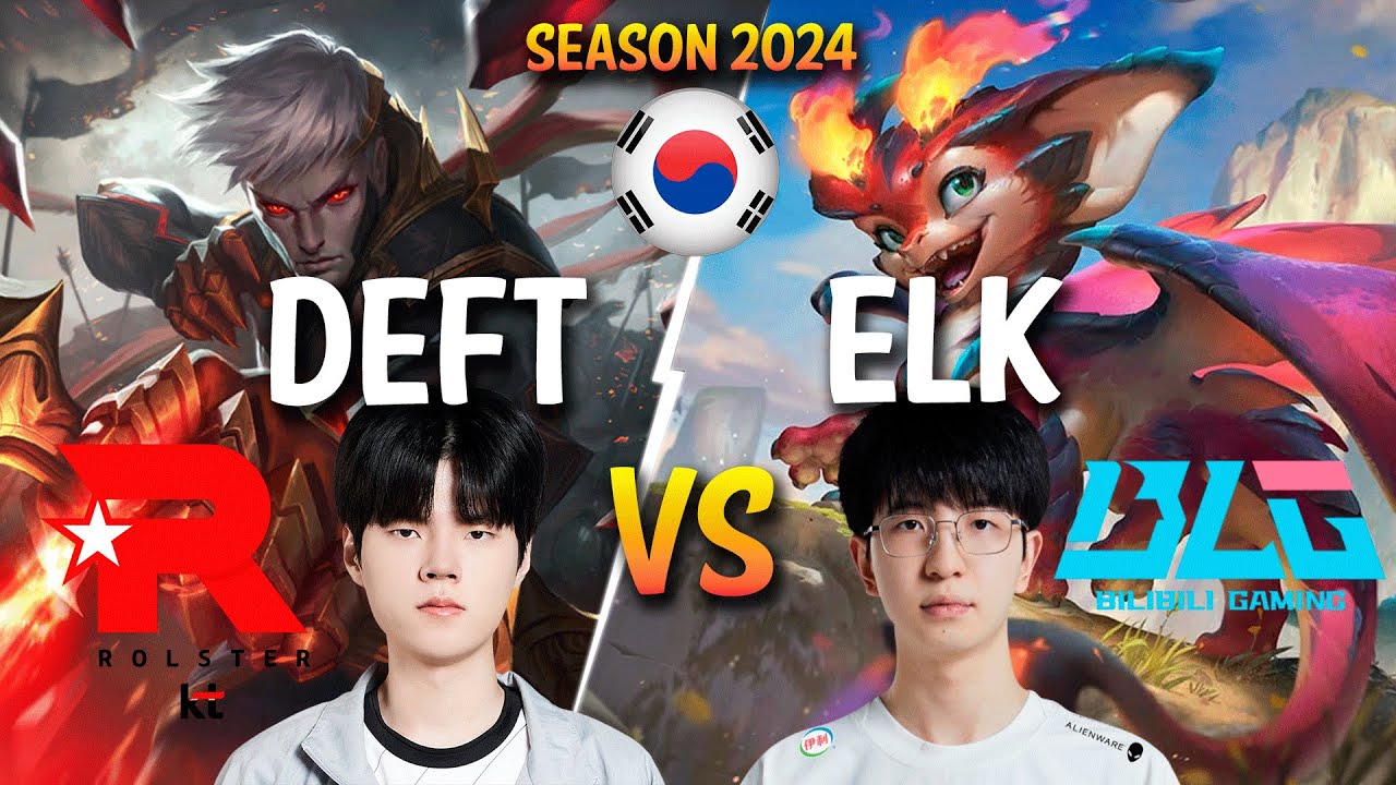 KT Deft vs BLG Elk - Deft VARUS vs Elk SMOLDER ADC - Patch 14.2 KR ...