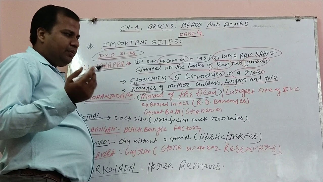 12th CLASS || HISTORY || Chapter -1|| BRICKS, BEADS AND BONES || Part ...