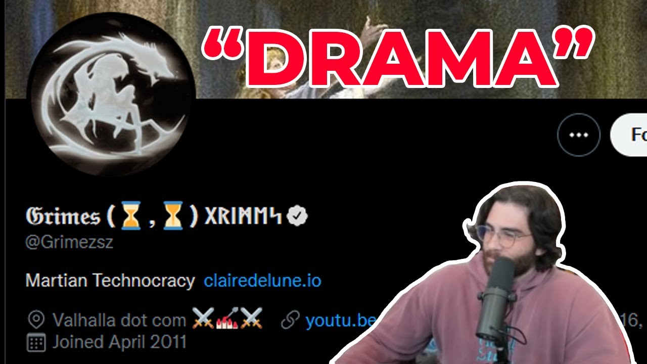 Hasan Reacts To Grimes Twitter Drama - YouTube