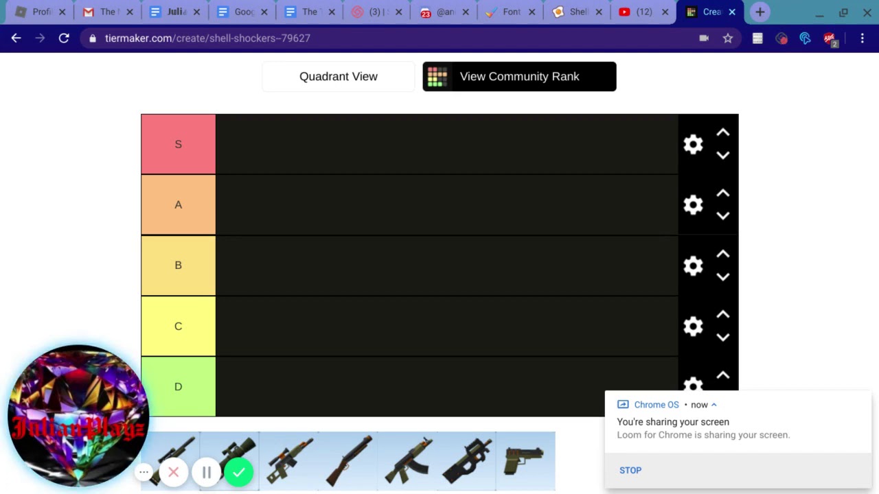 Shell Shocker Weapon Tier List (Power and In scenario's )-(Worst To ...