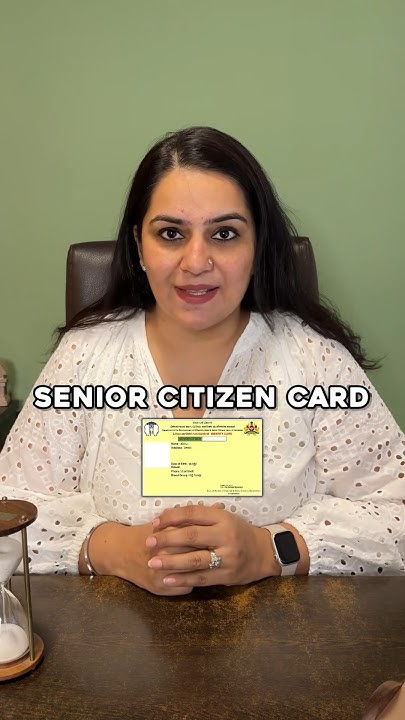 NEW Senior Citizen Card Online Process #shorts - YouTube