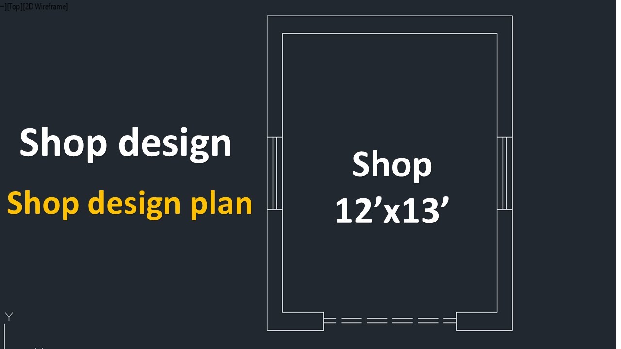 shop design | shop design plan | shop plan - YouTube