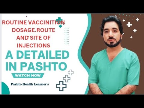 A DEPTH DETAILED VIDEO ABOUT.ROUTINE VACCINATION SITE OF INJECTIONS ...