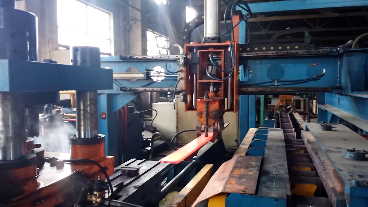 Automation equipment Automated production for leaf spring - YouTube