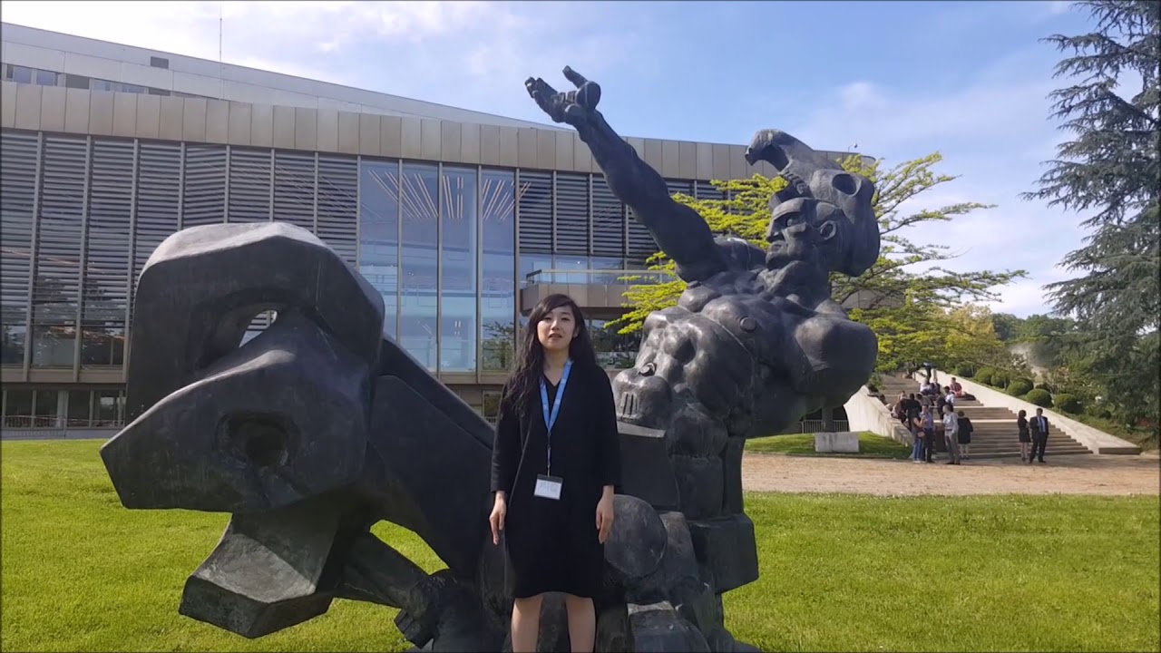 Japanese polyglot speaking 5 languages of her experience at the UN ...