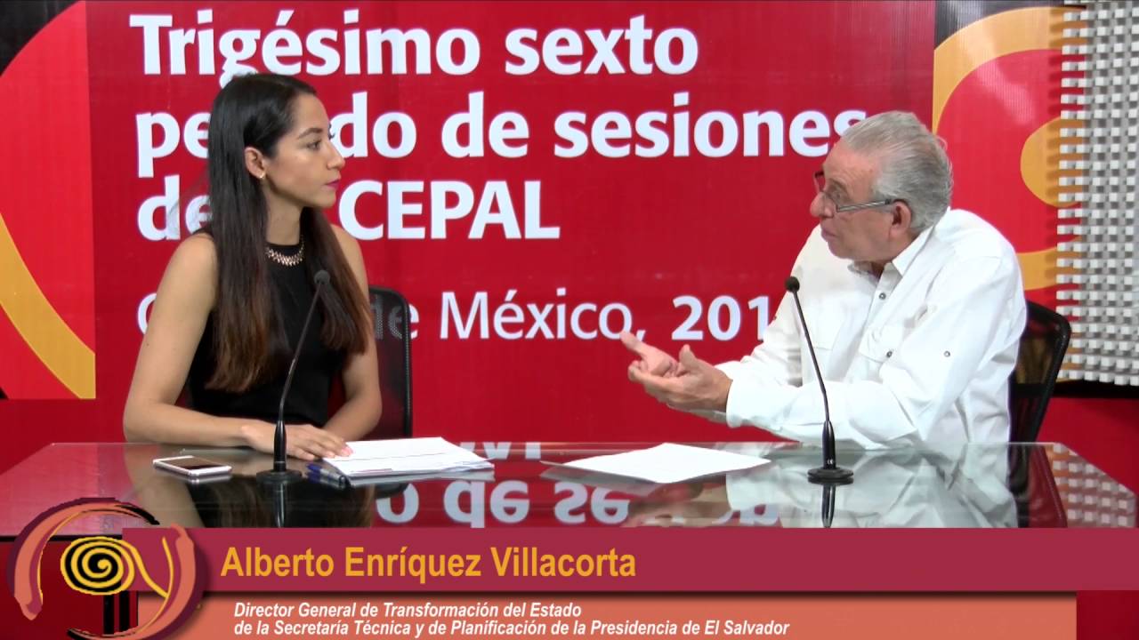 36 período de sesiones de la CEPAL: Entrevista a Alberto Enríquez ...