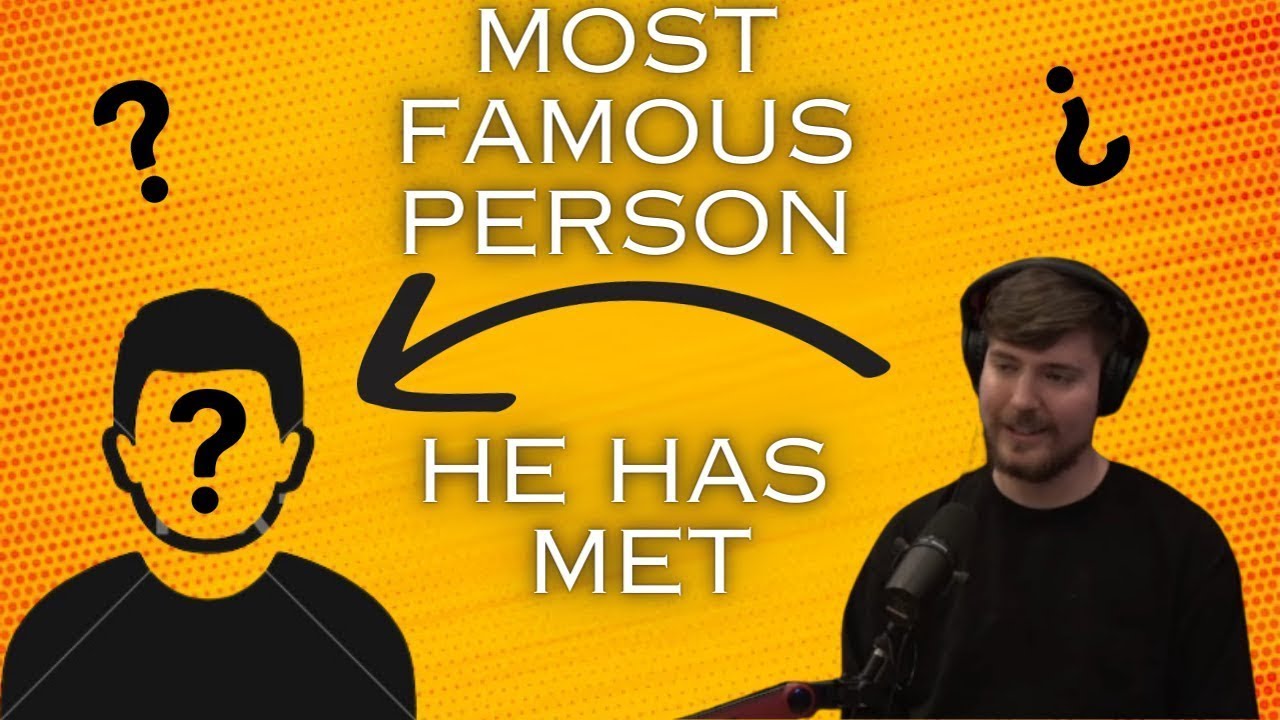 Mr.Beast Speaking About the most famous person in his phone. - YouTube