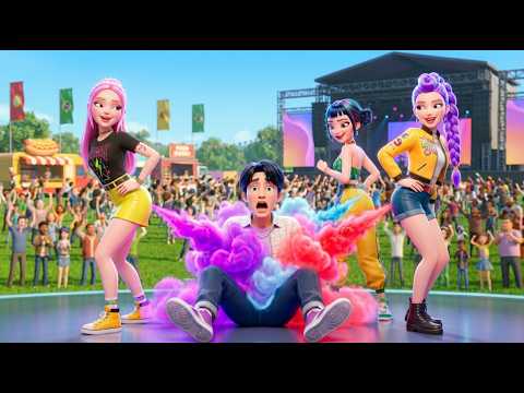 😱 OMG! 🏆 Rumi Competes with Mira and Zoey in a Fart Competition | KPOP Demon Hunters