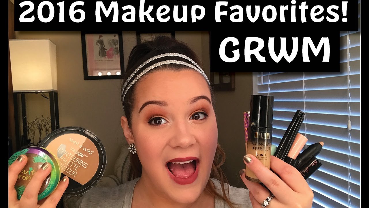 2016 Makeup Favorites | Get Ready With Me | Makeup Break - YouTube