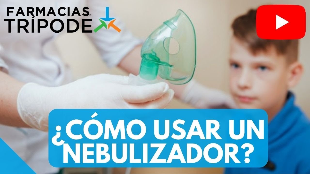Uso correcto del nebulizador - YouTube