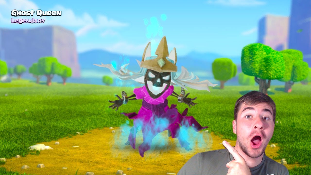I Bought The *NEW* Ghost Queen Skin In Clash Of Clans! - YouTube