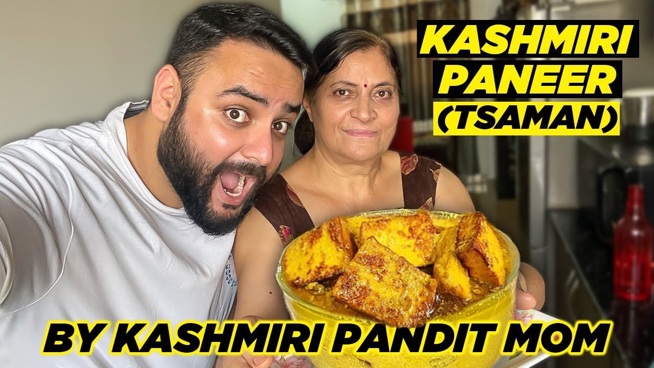 Kashmiri Yellow Paneer Recipe By Mummy | Kashmiri Pandit Kitchen Series ...