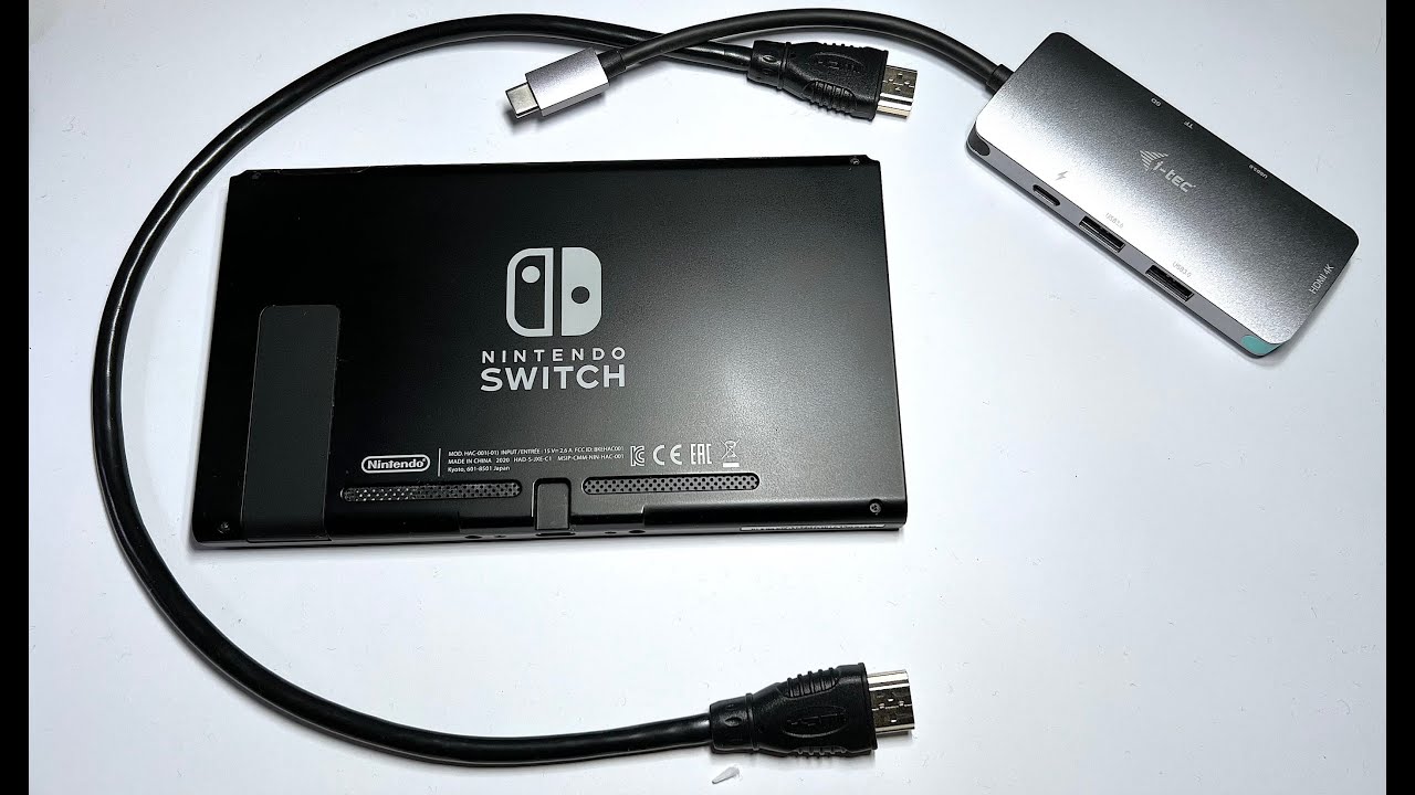 Nintendo Switch USB C HUB - YouTube