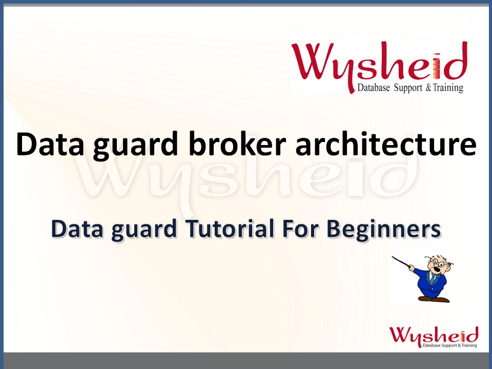 dataguard broker architecture | oracle data guard broker architecture ...