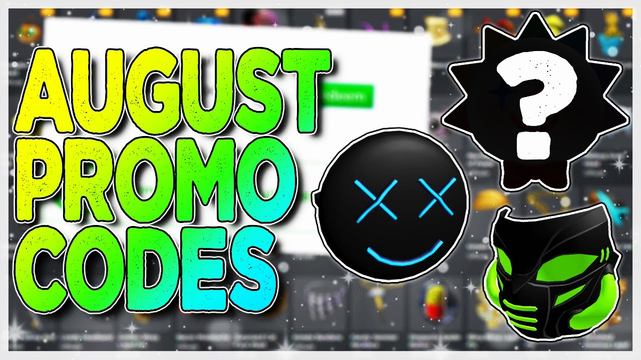 [AUGUST 2022] ALL NEW FREE* 5! ROBLOX PROMO CODES! ALL FREE (not ...