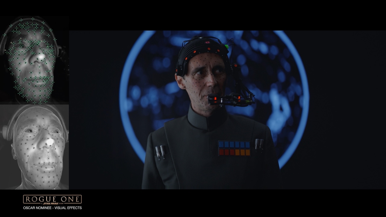 ILM: Behind the Magic of Grand Moff Tarkin in Rogue One: A Star Wars ...