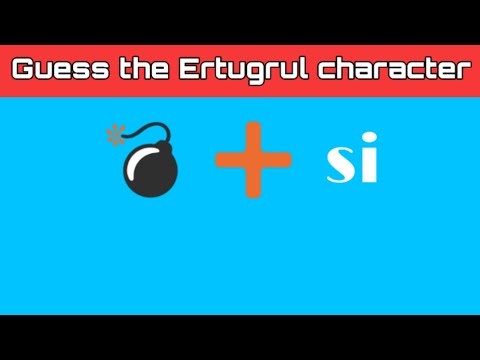 Guess the Ertugrul characters from emoji