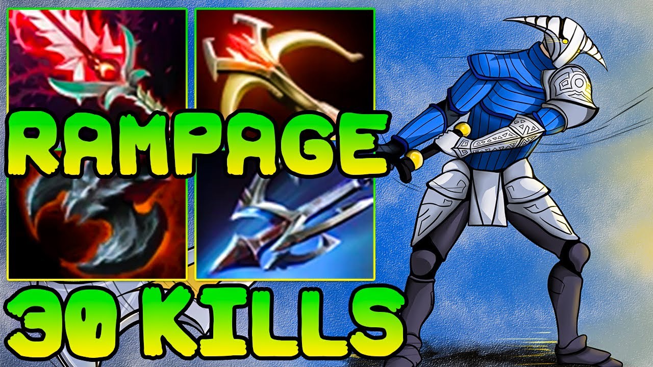Sven Rampage + 30 Kills Sven Dota 2 One Man Win !! Sven Dota Gameplay ...