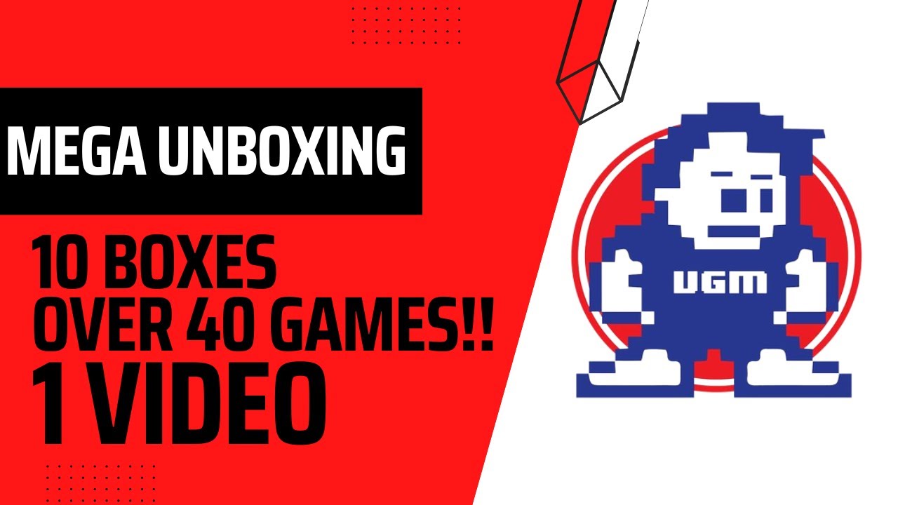 Retro Game Unboxing!! Massive Video Games Monthly Haul - YouTube