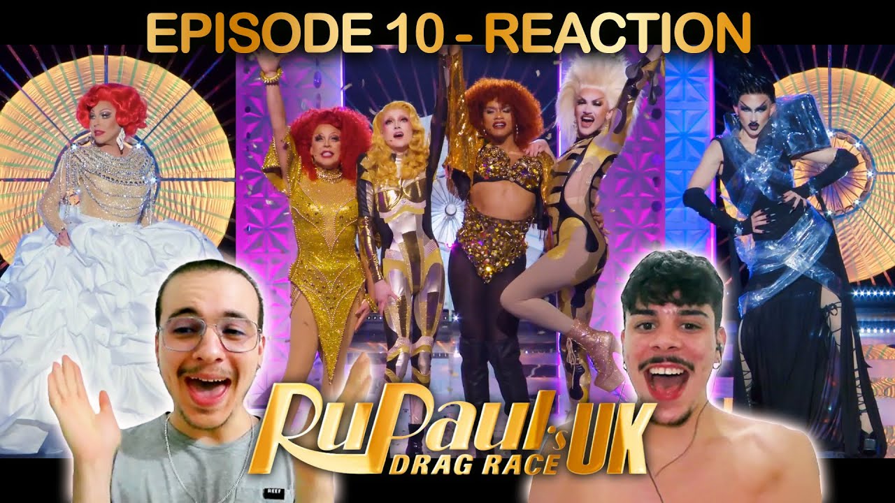 RuPaul's Drag Race UK - Series 6 - Grand Finale - BRAZIL REACTION - YouTube