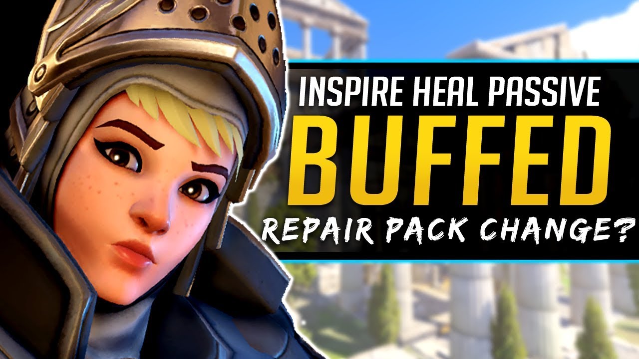 Overwatch Brigitte Healing BUFF Explained - Repair Pack Change needed ...