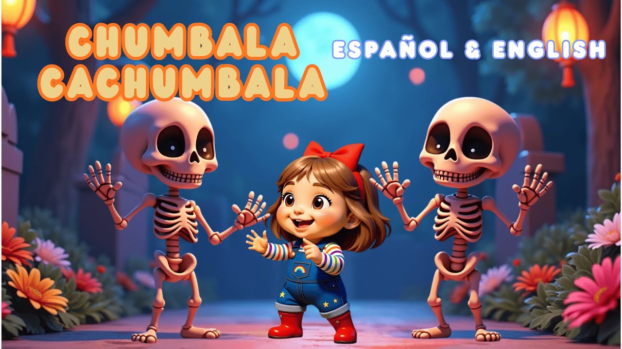 CHUMBALA CACHUMBALA ¡Baila con las Calaveras! / Counting Skeletons Song ...