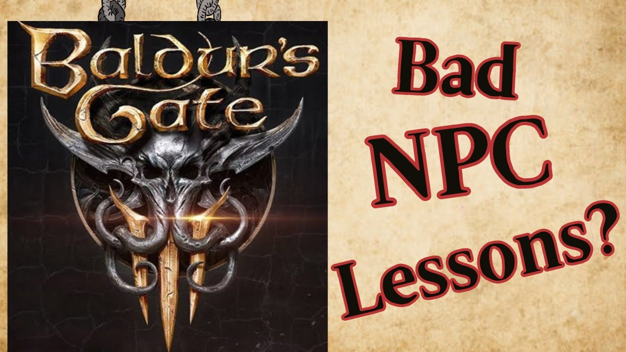 NPCs for Hire Ep7 Baldur's Gate 3 NPCs bringing you down? - YouTube