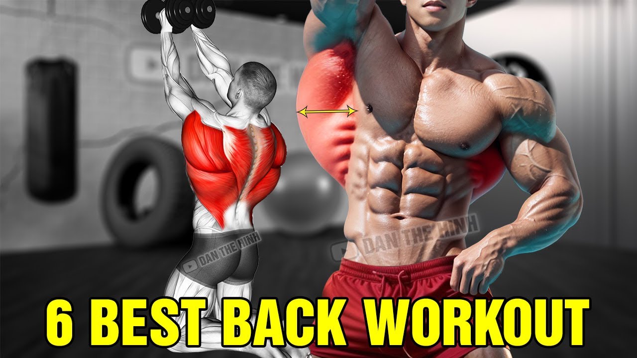 6 Best Exercises For A Bigger BACK - YouTube