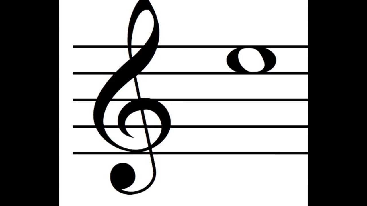 note recognition flash cards - treble clef - YouTube