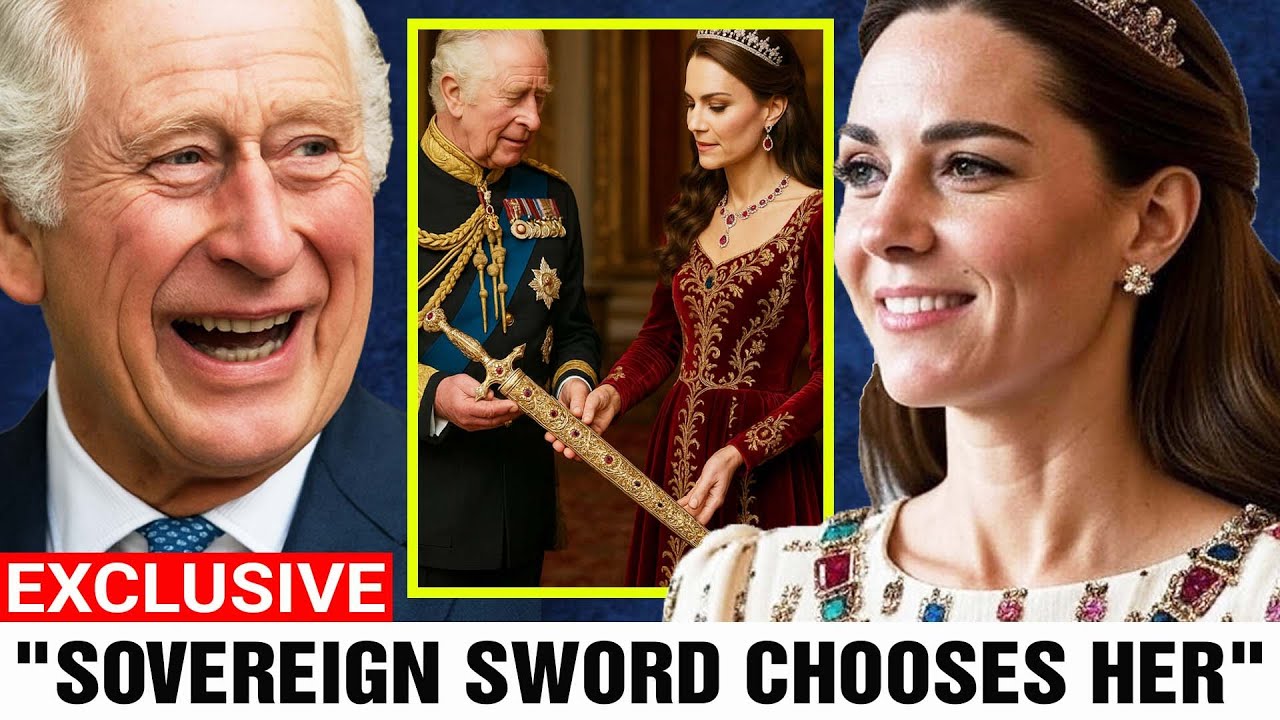 King Charles Bestows the Legendary 'Sovereign Sword' Upon Princess ...