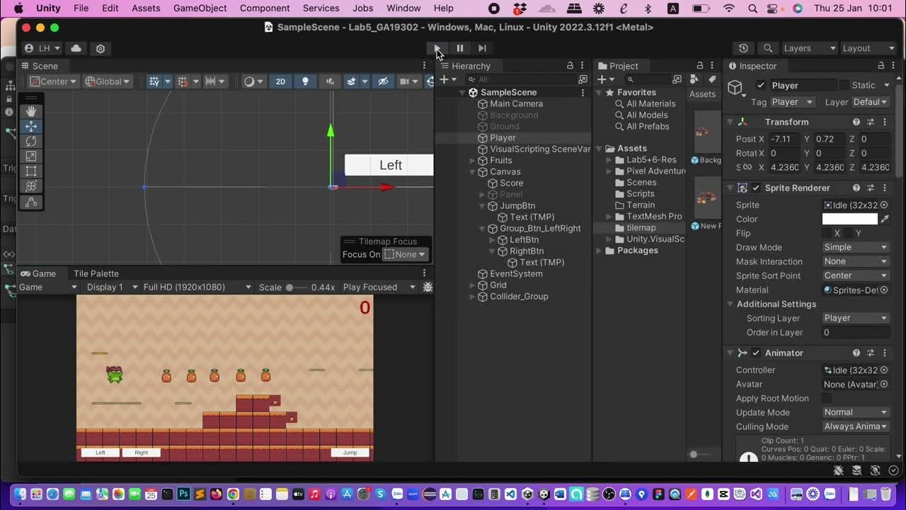 Unity Bolt - Phát âm thanh trong Game khi ăn coin (Lab 6) - YouTube