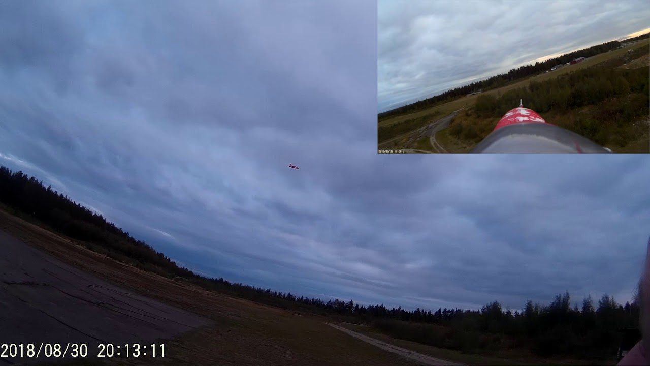 Freewing BAe Hawk 70 mm EDF with PiP on-board video - YouTube