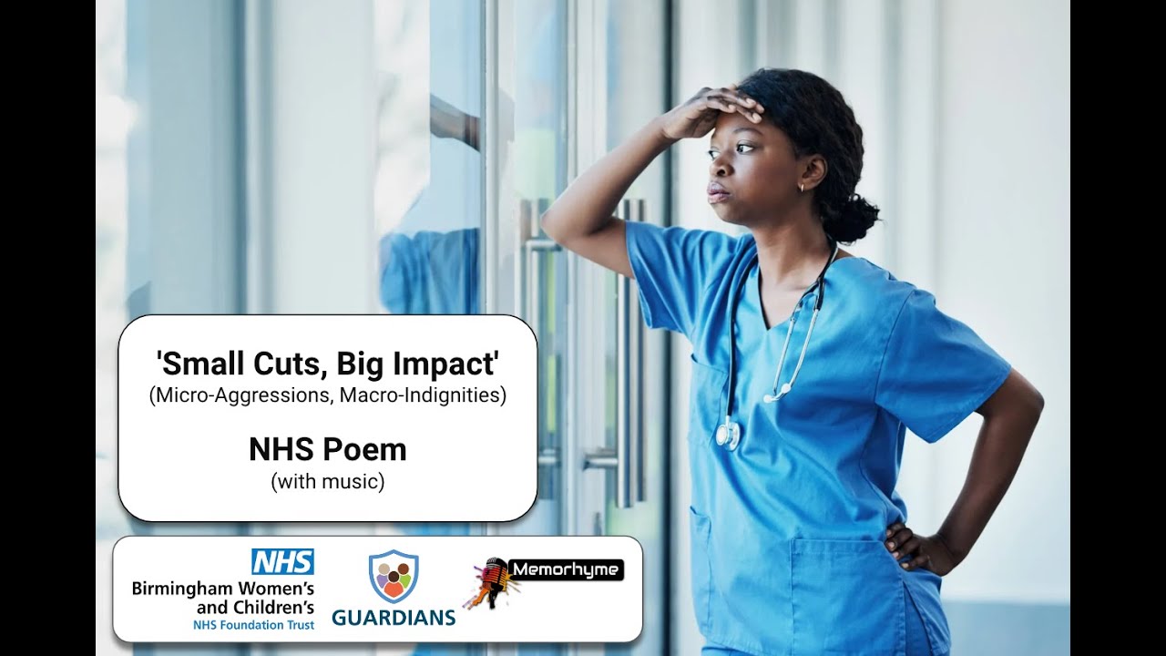 Small Cuts, Big Impact (Micro-aggressions, Macro-indignities) NHS Poem ...