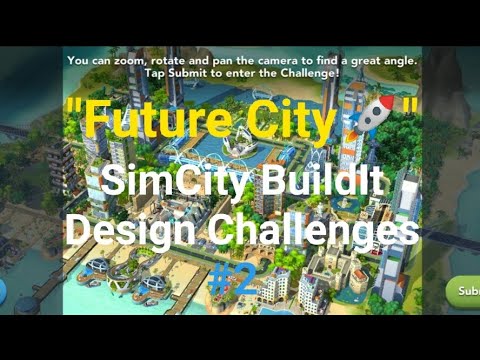 "Future City🚀" SimCity BuildIt Design Challenges #2 - YouTube