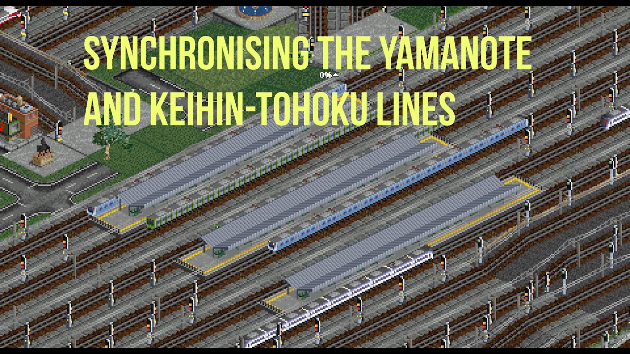 Synchronising the Yamanote and Keihin Tohoku Lines (JR3) - YouTube