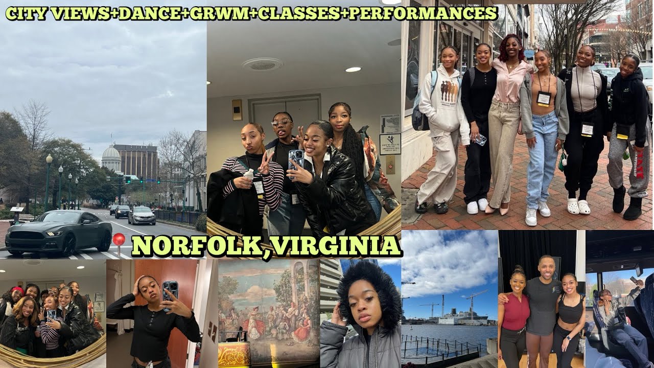 NORFOLK CITY LIFE♥︎ (dance+grwm+city views+performances) - YouTube