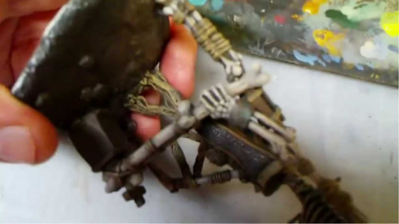 MiniGrinder Paints Reaper's Colossal Skeleton LIVE! pt.3 - YouTube