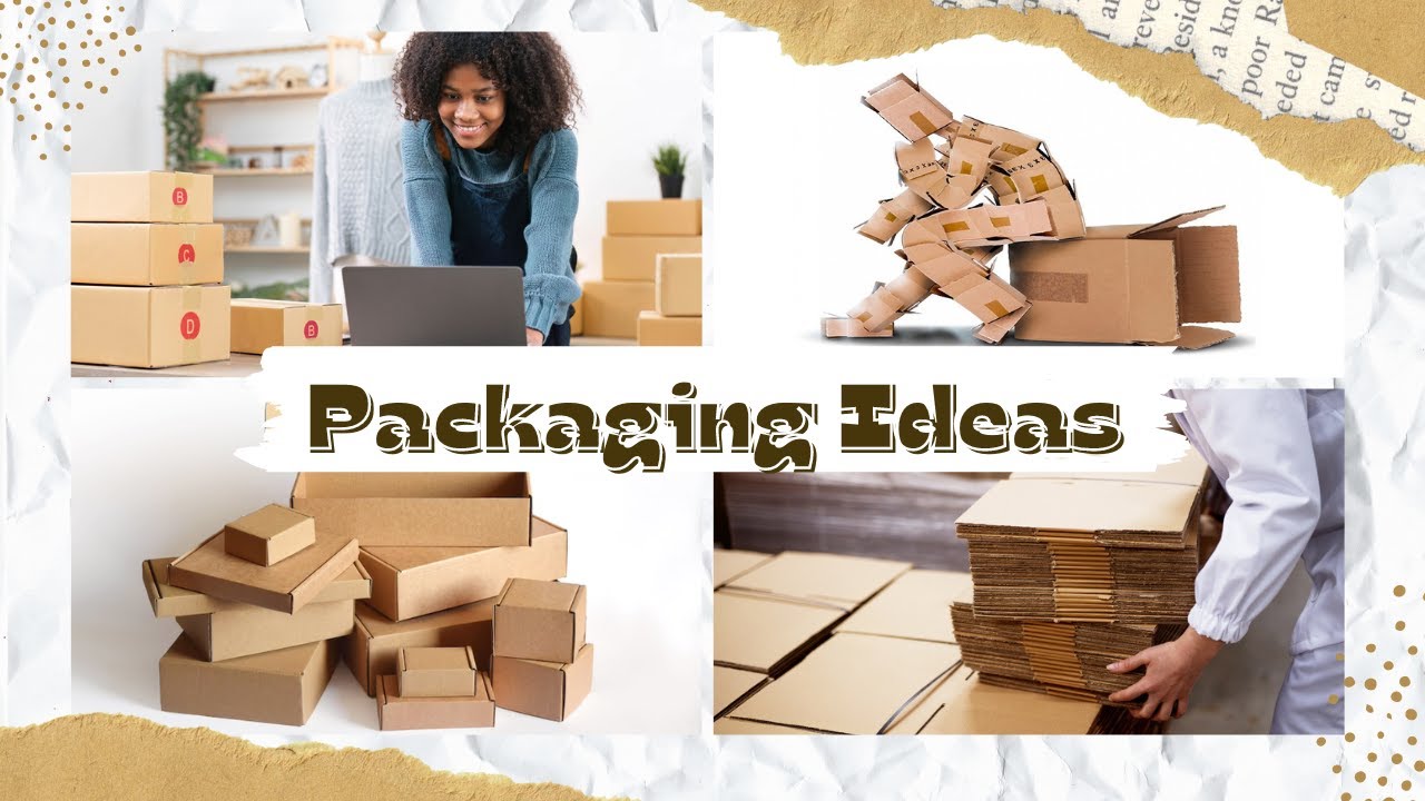 Simple and easy Packaging ideas / Easy way to add your branding to your ...