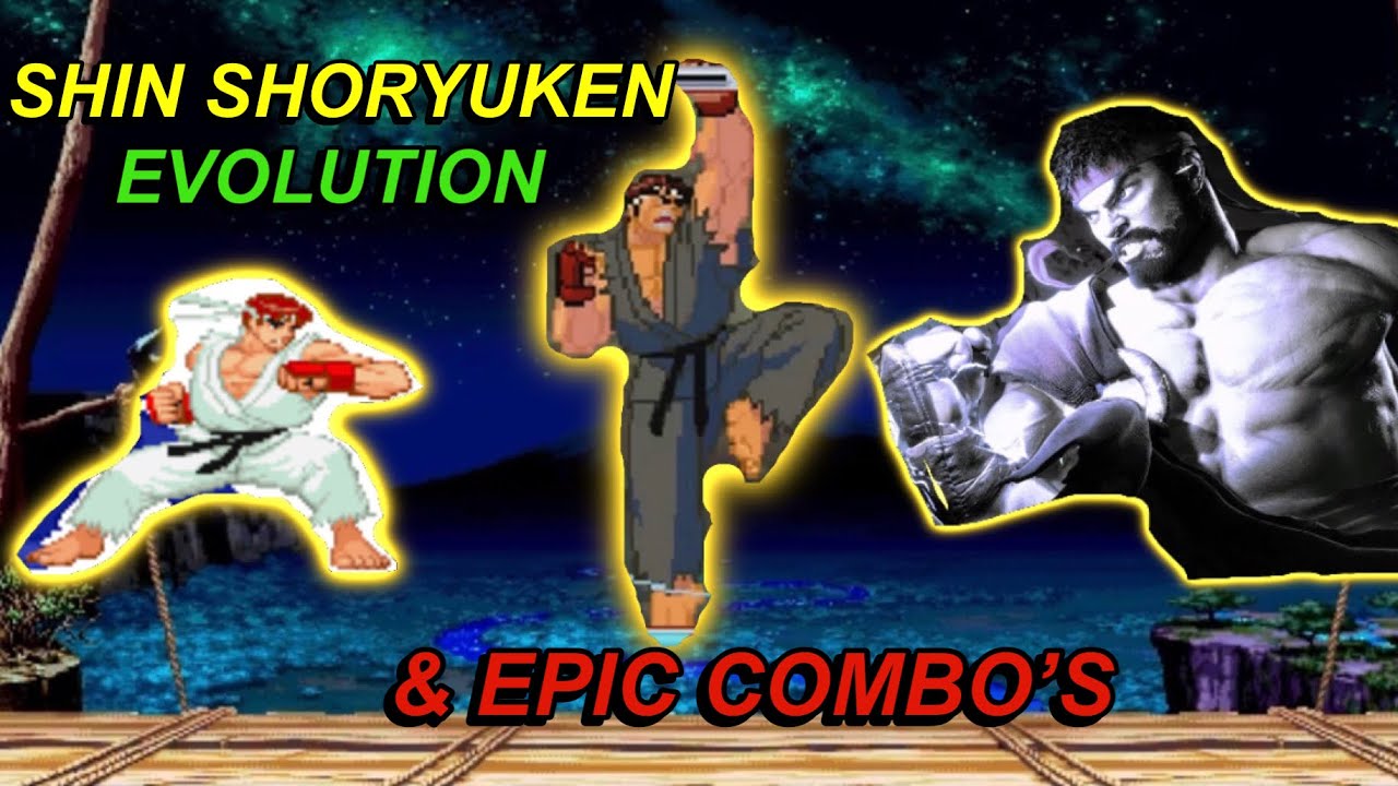 EVOLUTION of RYU Shin Shoryuken ~ StreetFighter Alpha 3 - StreetFighter ...