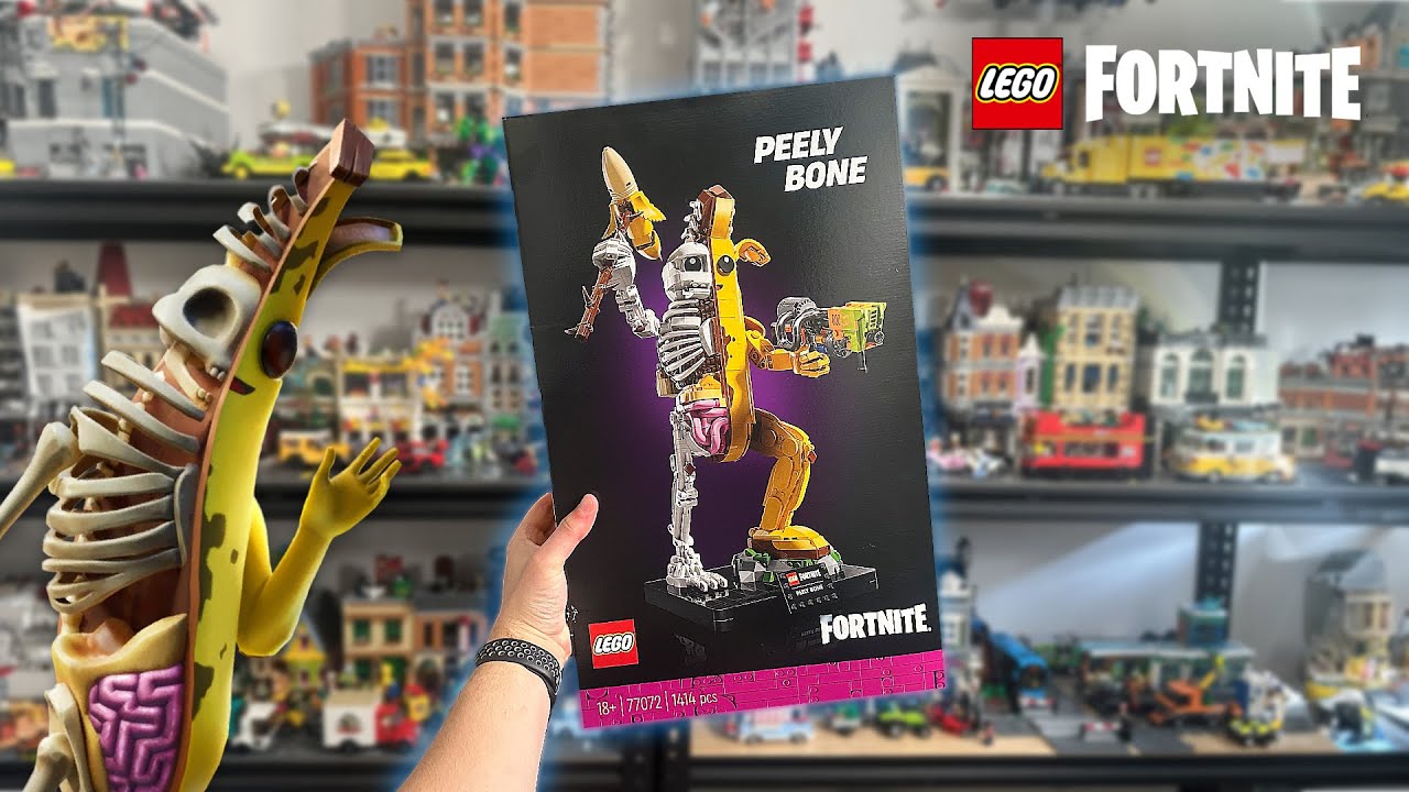 Building LEGO Fortnite Peely Bone! (77072) 🍌 - YouTube