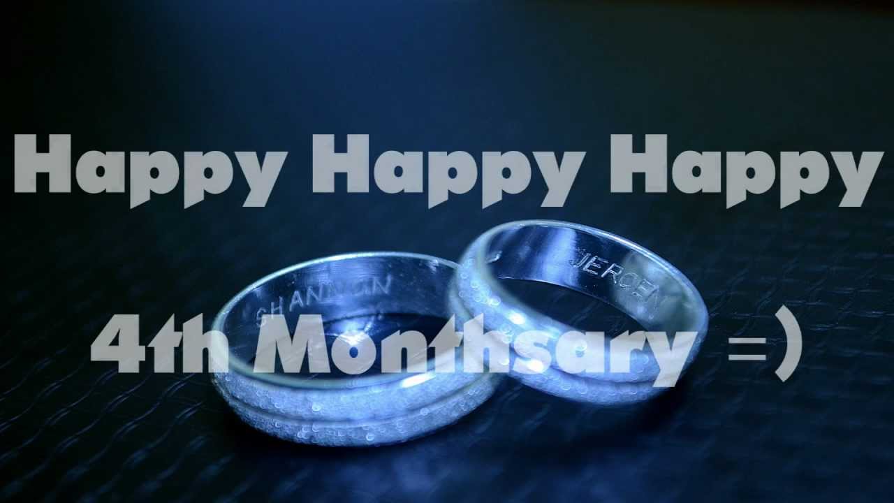 Happy 4th Monthsary - Jesha29 - YouTube