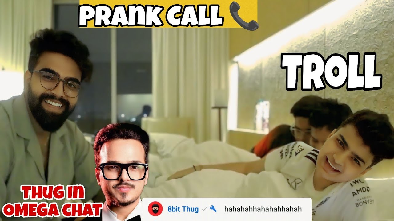 Omega Prank Call 📞 Slug On 2Op 🔥 Thug In OMEGA Chat 😂 - YouTube