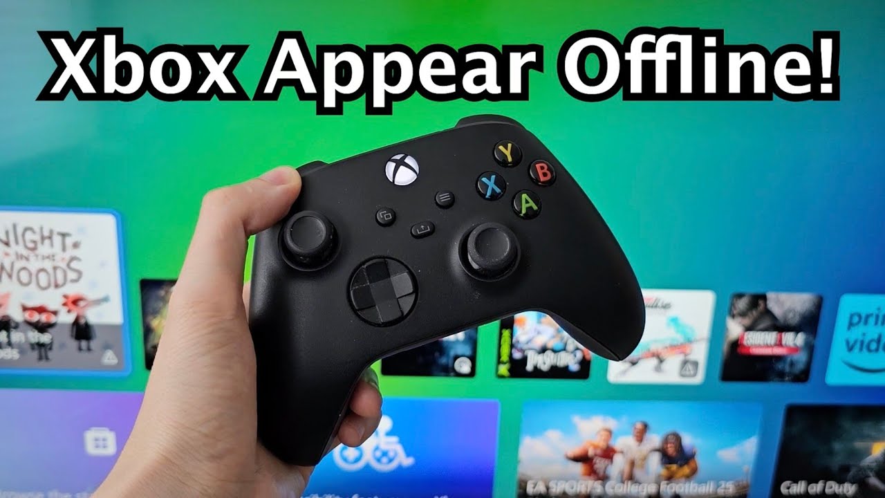 Xbox (Series X, S, One) How to Appear Offline! - YouTube