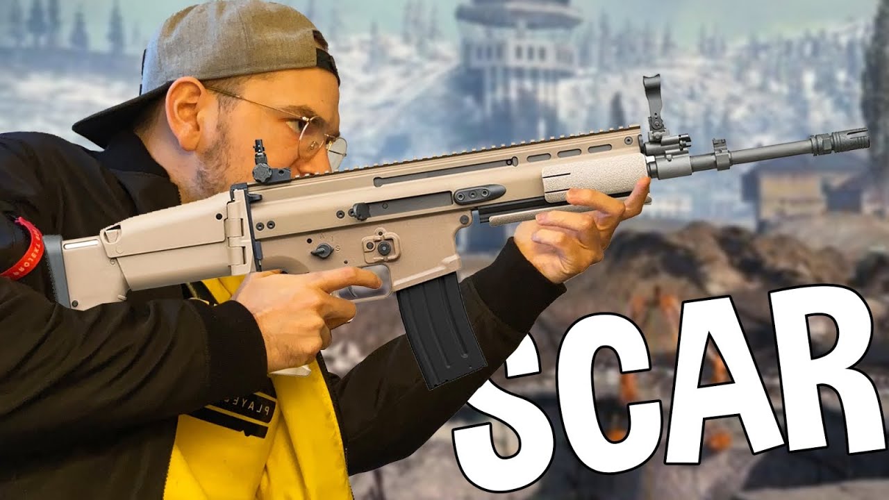NUR mit SCAR GEWINNEN in Warzone | Warzone Weapon Challenge - YouTube
