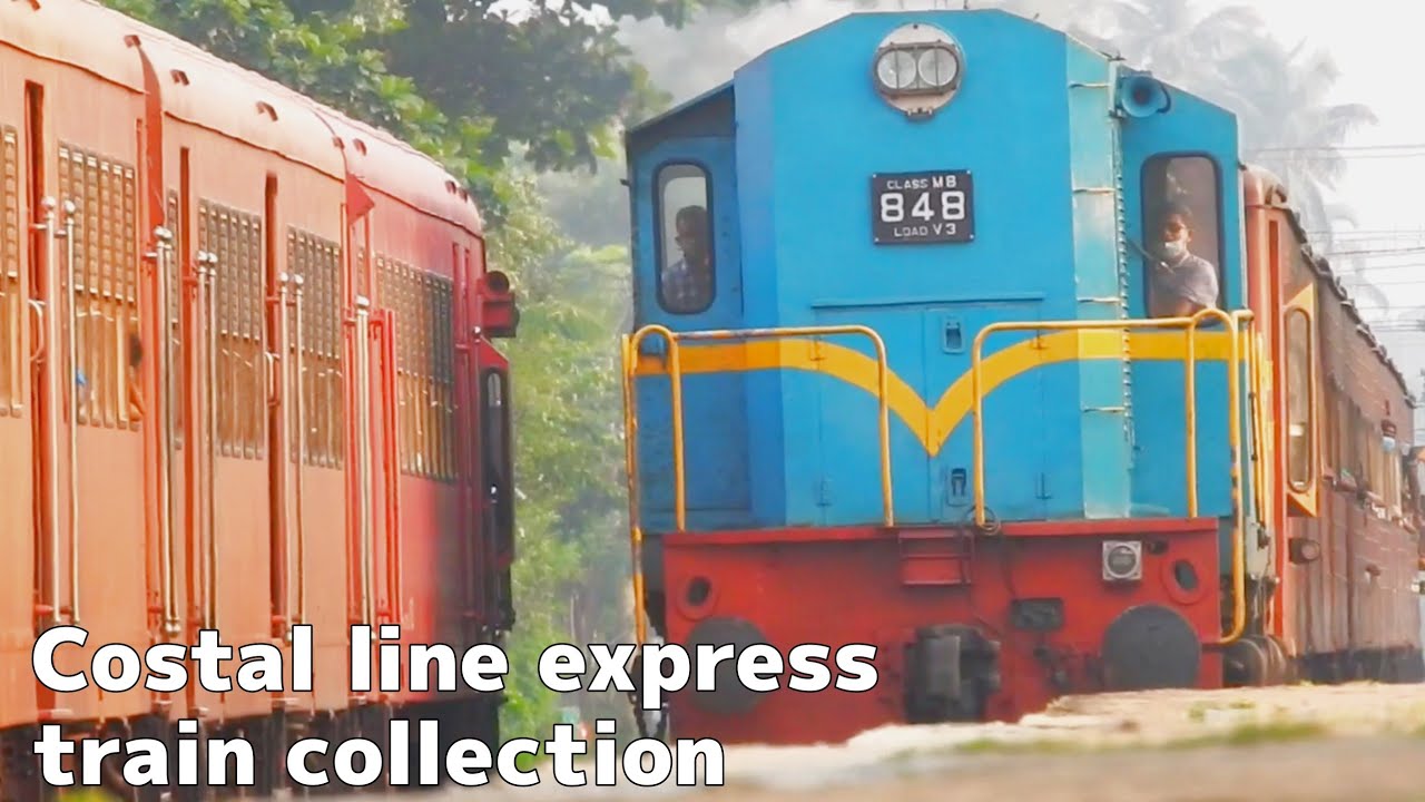 Costal line express train collection | Part 1 - YouTube