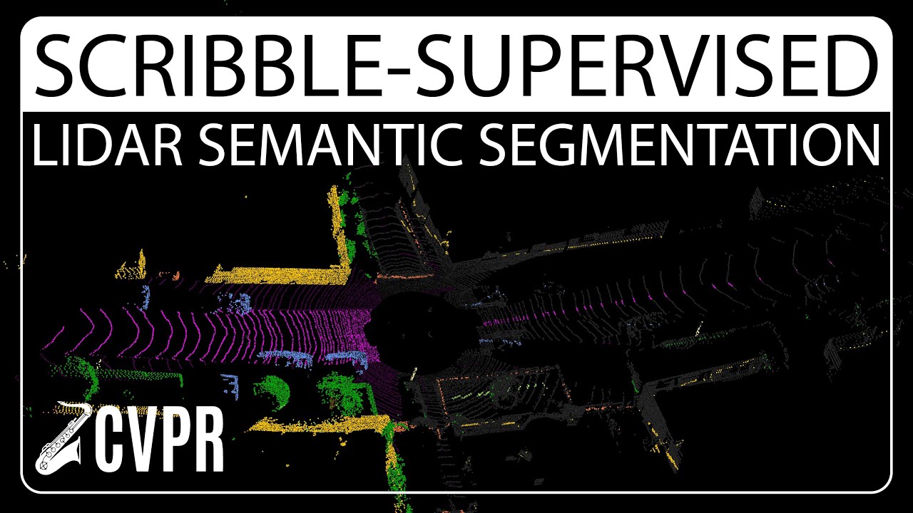 [CVPR 2022 Oral] Scribble-Supervised LiDAR Semantic Segmentation - YouTube