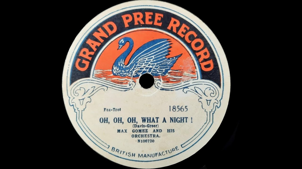 Oh, Oh, Oh, What A Night! (Benny Davis, Jesse Greer) - Played by Lou ...