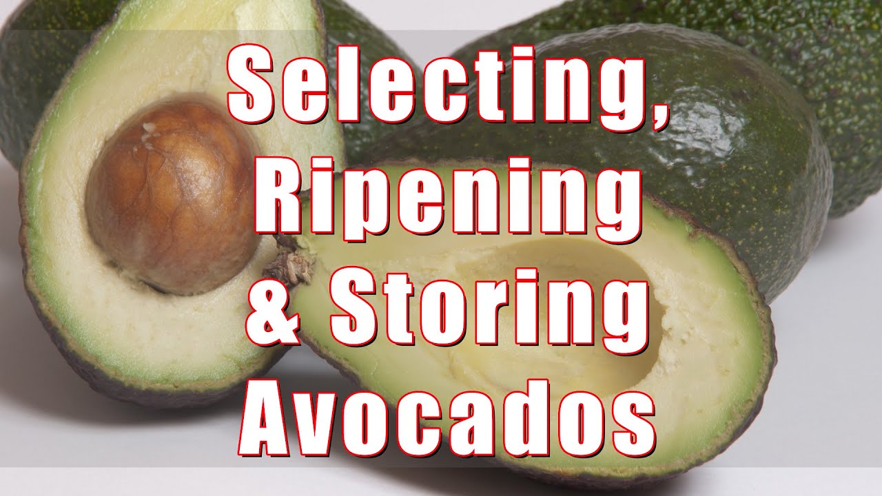 How To Select, Ripen and Store Avocados - YouTube